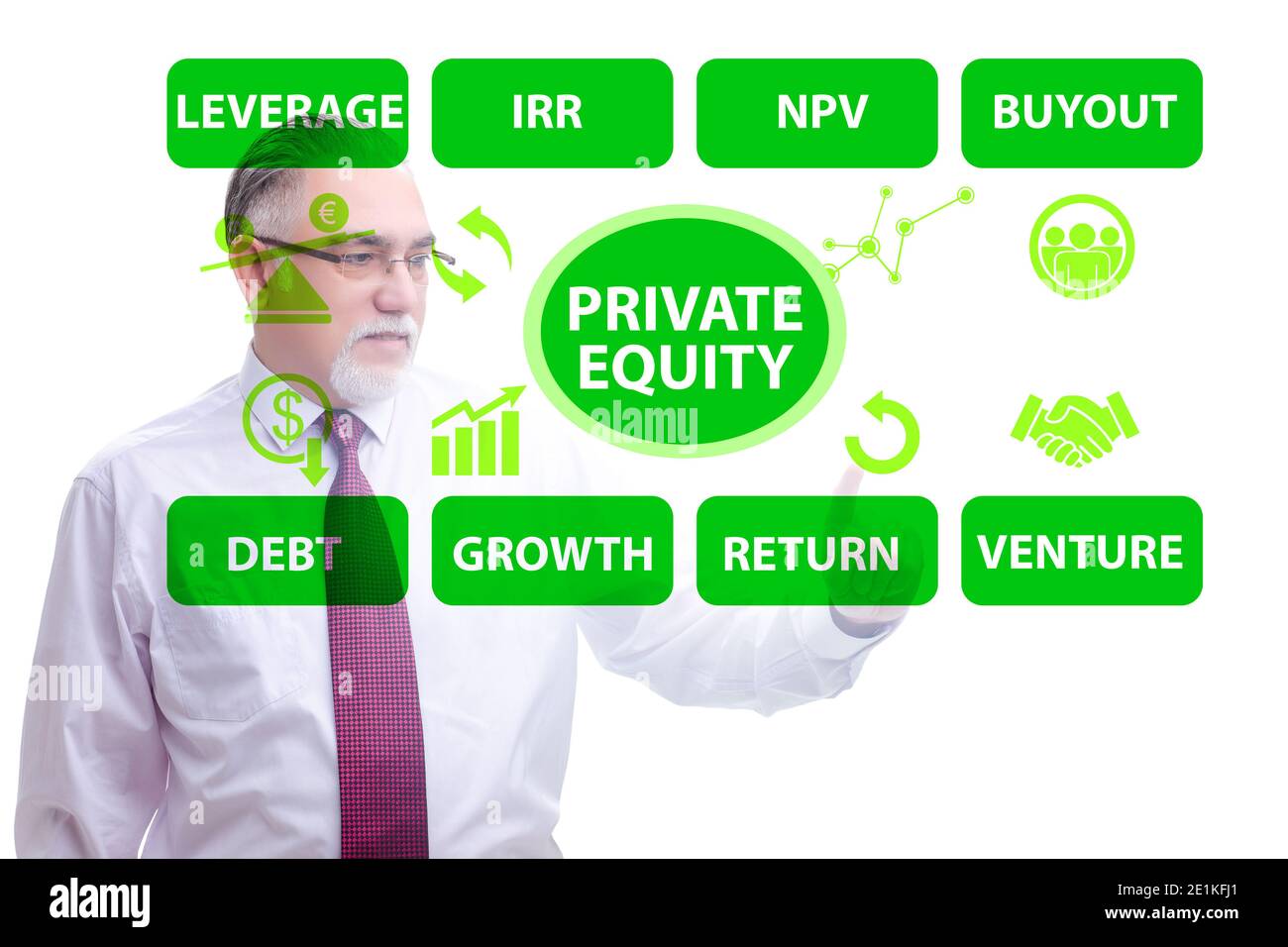 Private equity investment as a business concept Stock Photo - Alamy