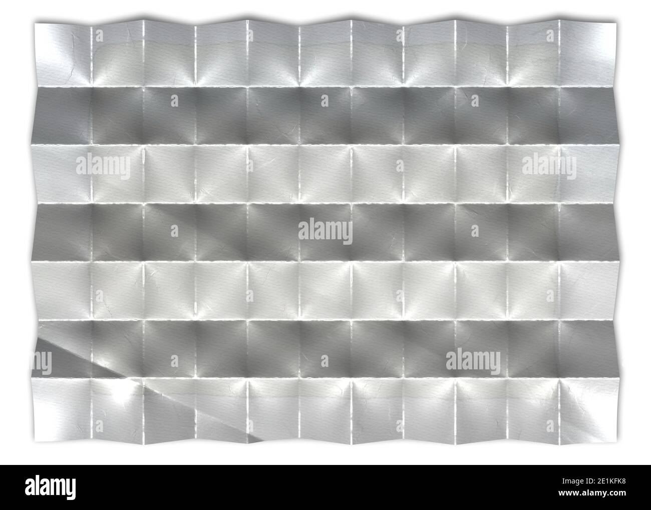 White folded paper crumpled.Crumpled paper texture. White battered ...