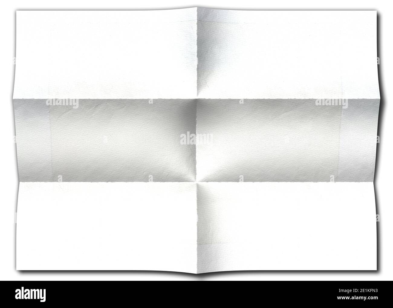 White folded paper crumpled.Crumpled paper texture. White battered ...