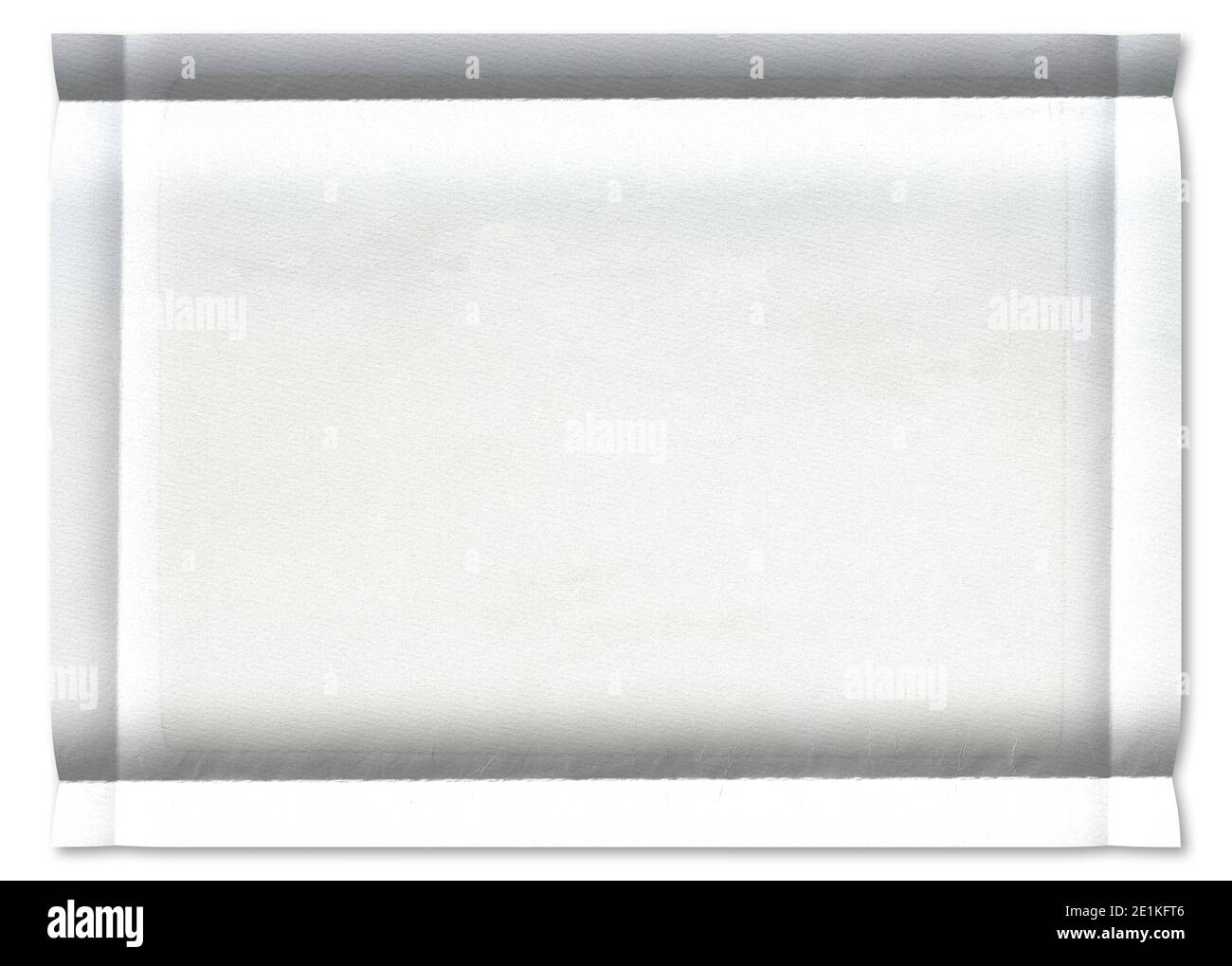 White folded paper crumpled.Crumpled paper texture. White battered ...