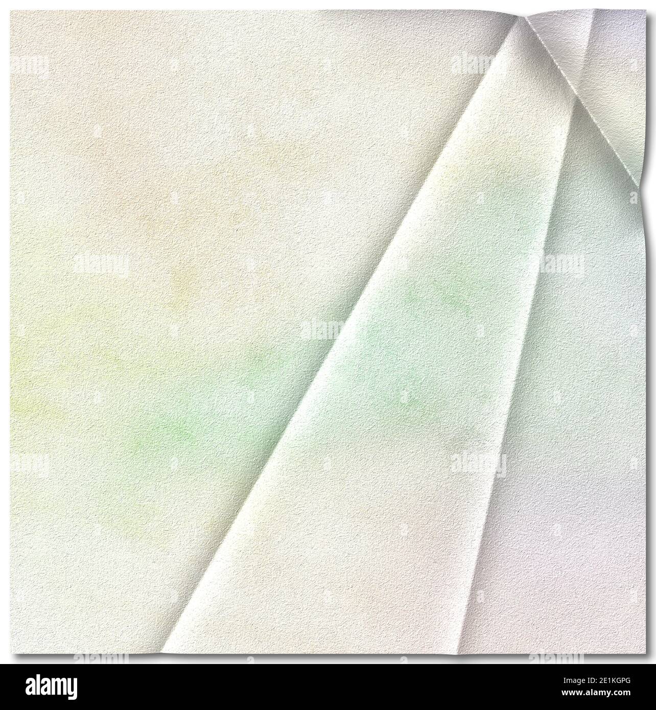 Colored paper folded hi-res stock photography and images - Alamy