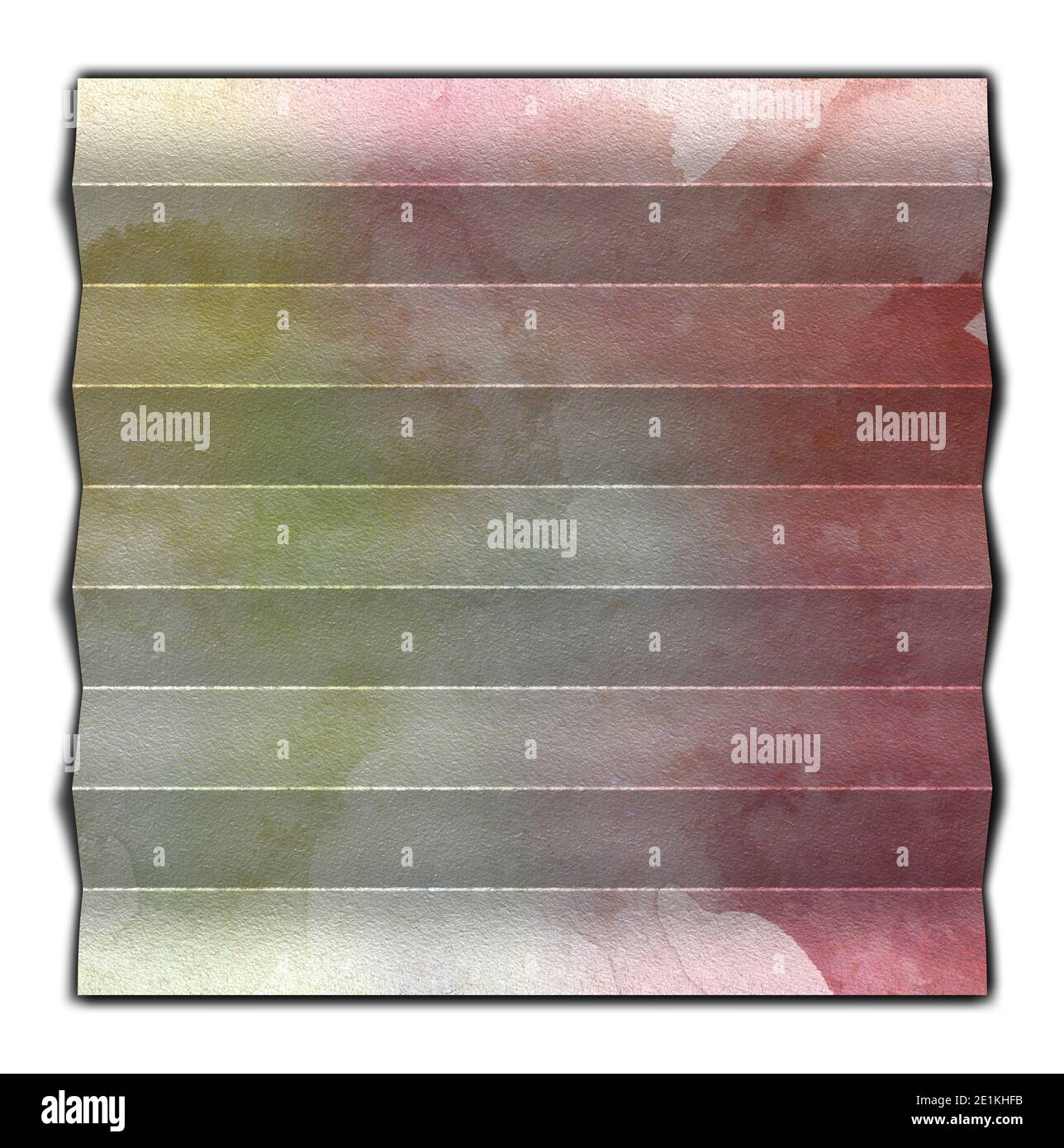 Metallized paper folded creased Stock Photo - Alamy