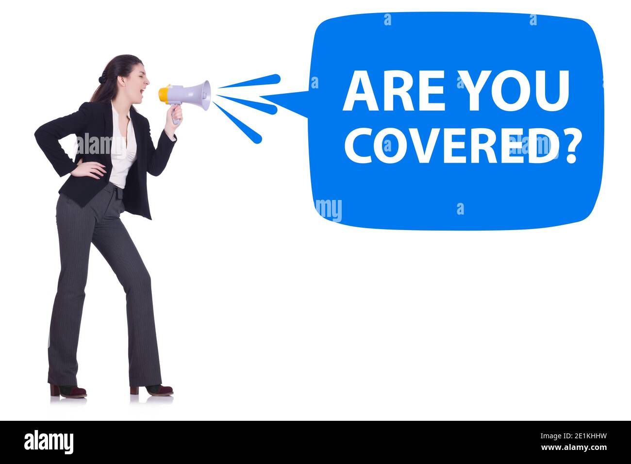 Concept of being covered by the insurance Stock Photo - Alamy
