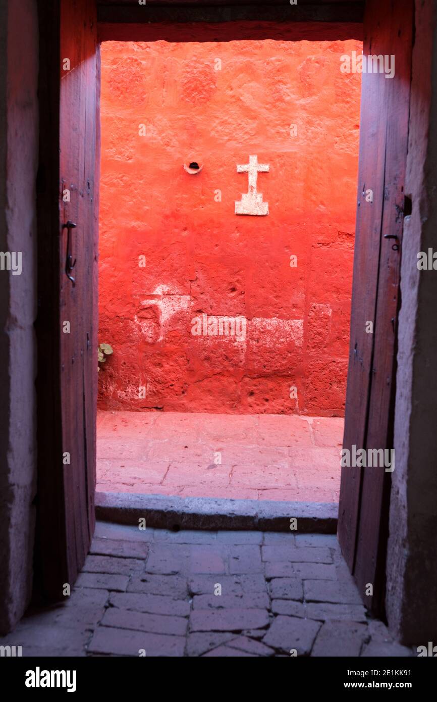 Monastery Cross Door High Resolution Stock Photography and Images - Alamy