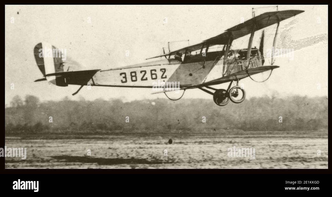 Photo of mail plane used as model for U.S. Airmail stamp Stock Photo ...