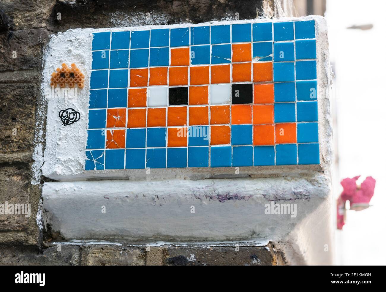 Invader street art london hi-res stock photography and images - Alamy