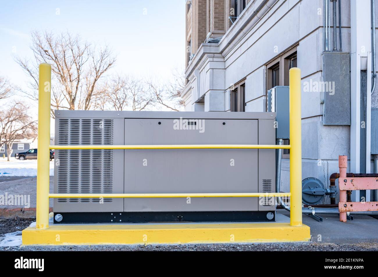 External stand by emergency generator to support critical ...