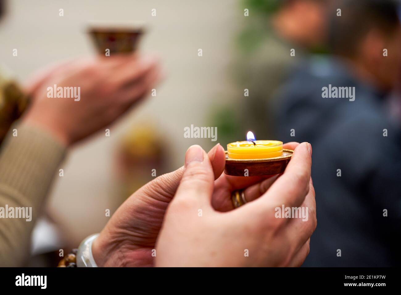 Large candle holders hi-res stock photography and images - Alamy
