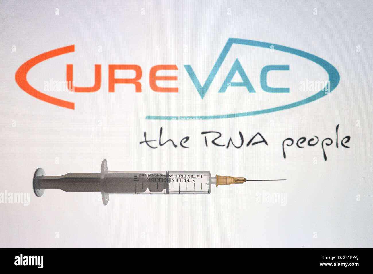 Curevac company logo hi-res stock photography and images - Alamy