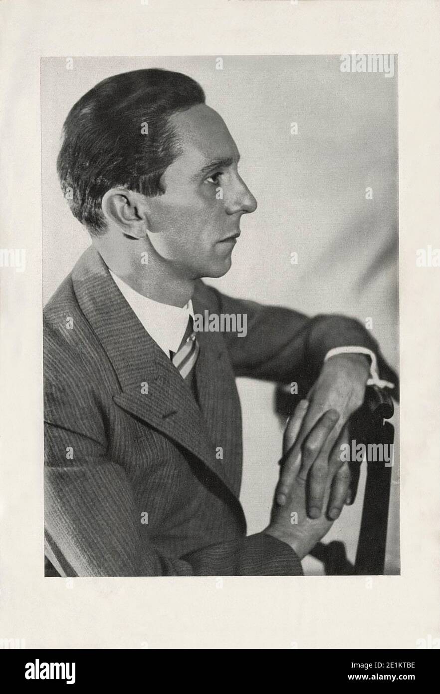 Goebbels Portrait High Resolution Stock Photography and Images - Alamy
