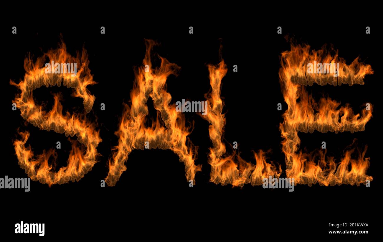 Burning font hi-res stock photography and images - Alamy