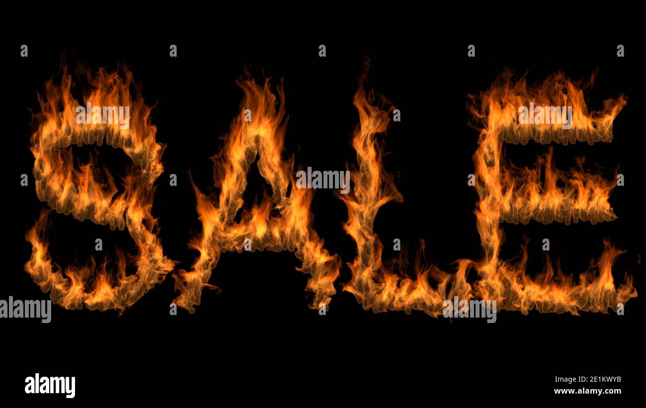 Flaming font hi-res stock photography and images - Alamy