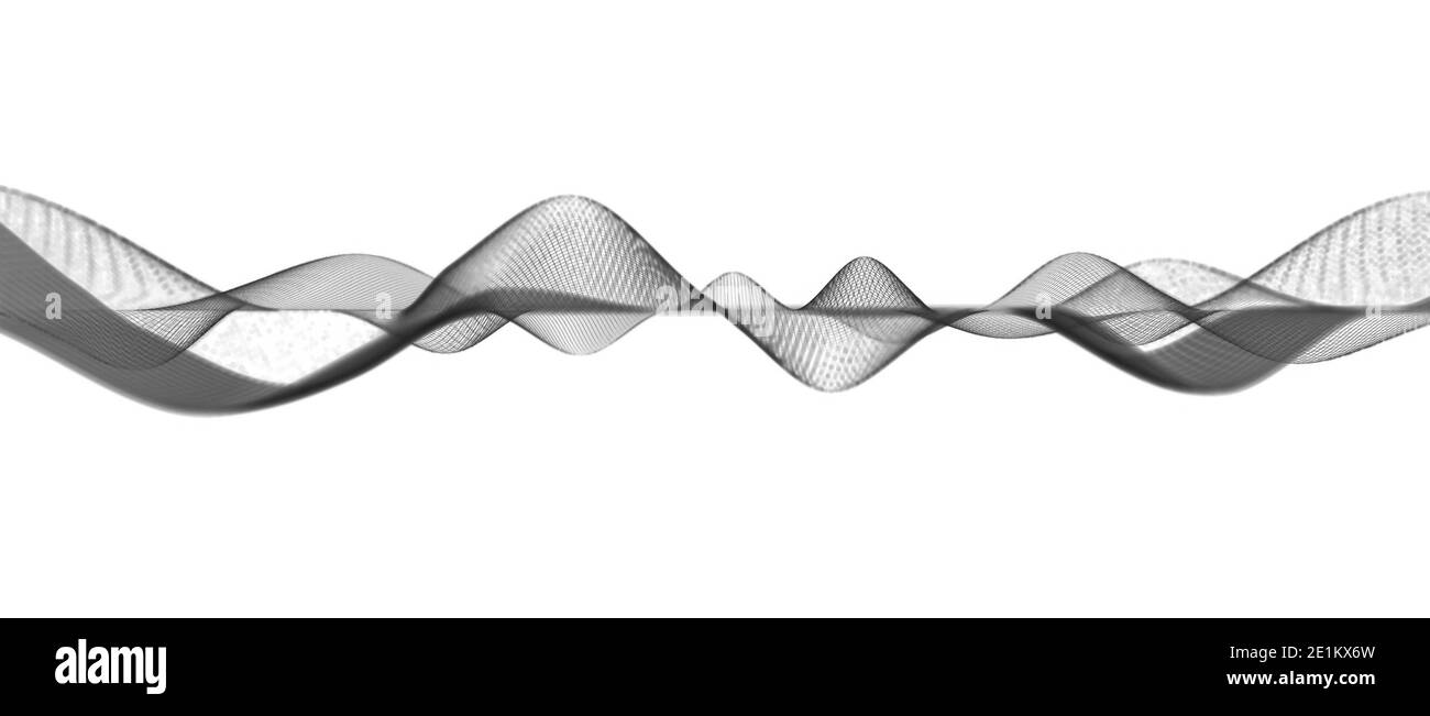 Soundwaves and illustration Black and White Stock Photos & Images - Alamy