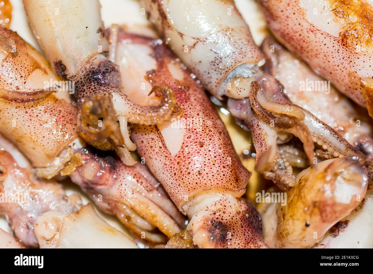 Deep fried squids hi-res stock photography and images - Alamy