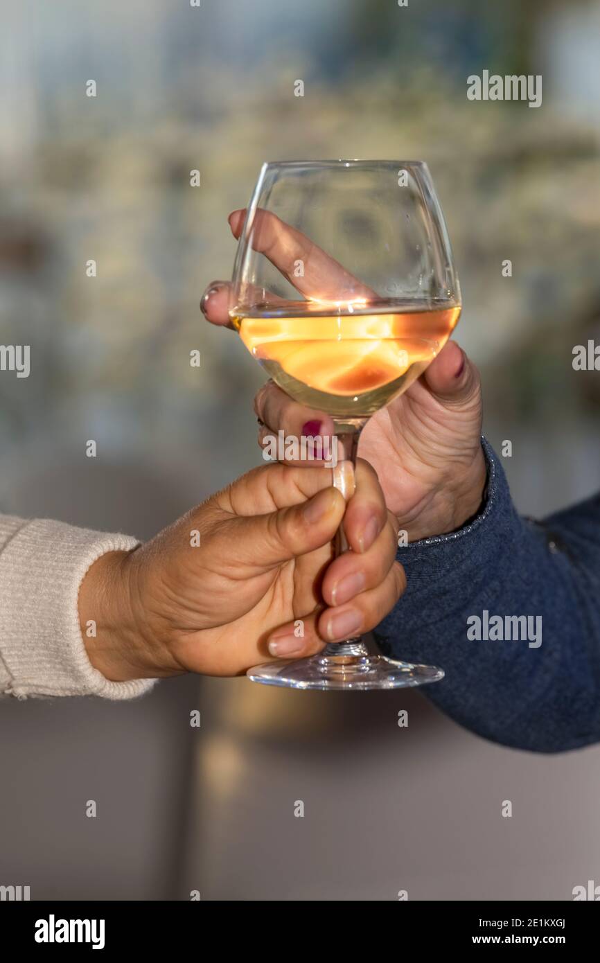 Hand grabbing a glass hi-res stock photography and images - Alamy