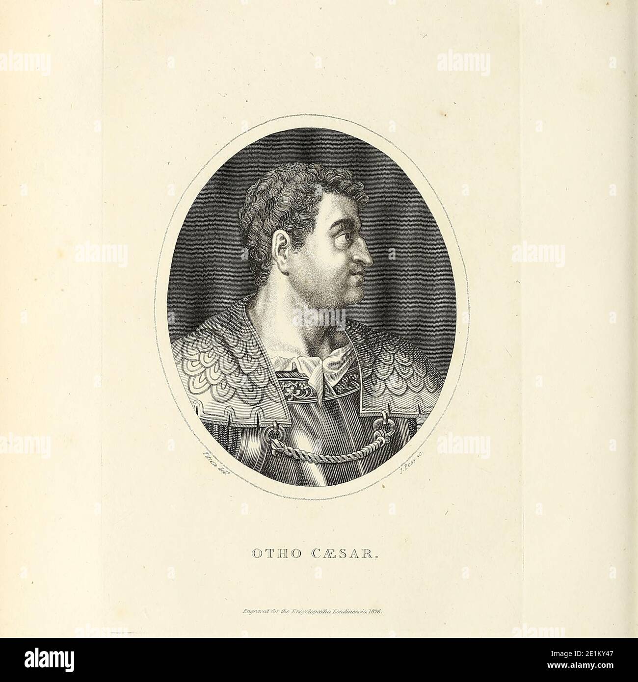 Caesar augustus engraving hi-res stock photography and images - Alamy