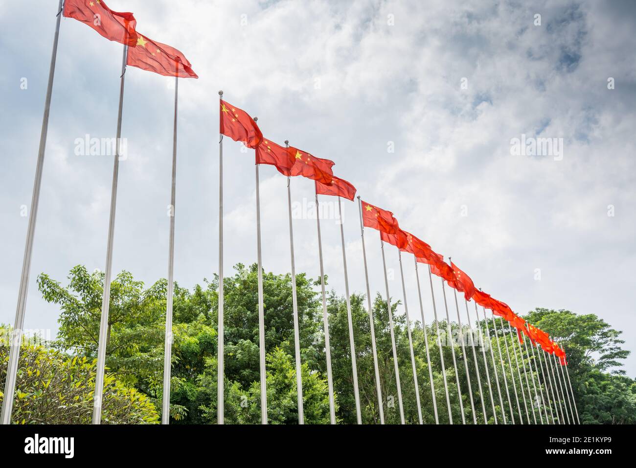 Shenzhen chinese flag hi-res stock photography and images - Alamy