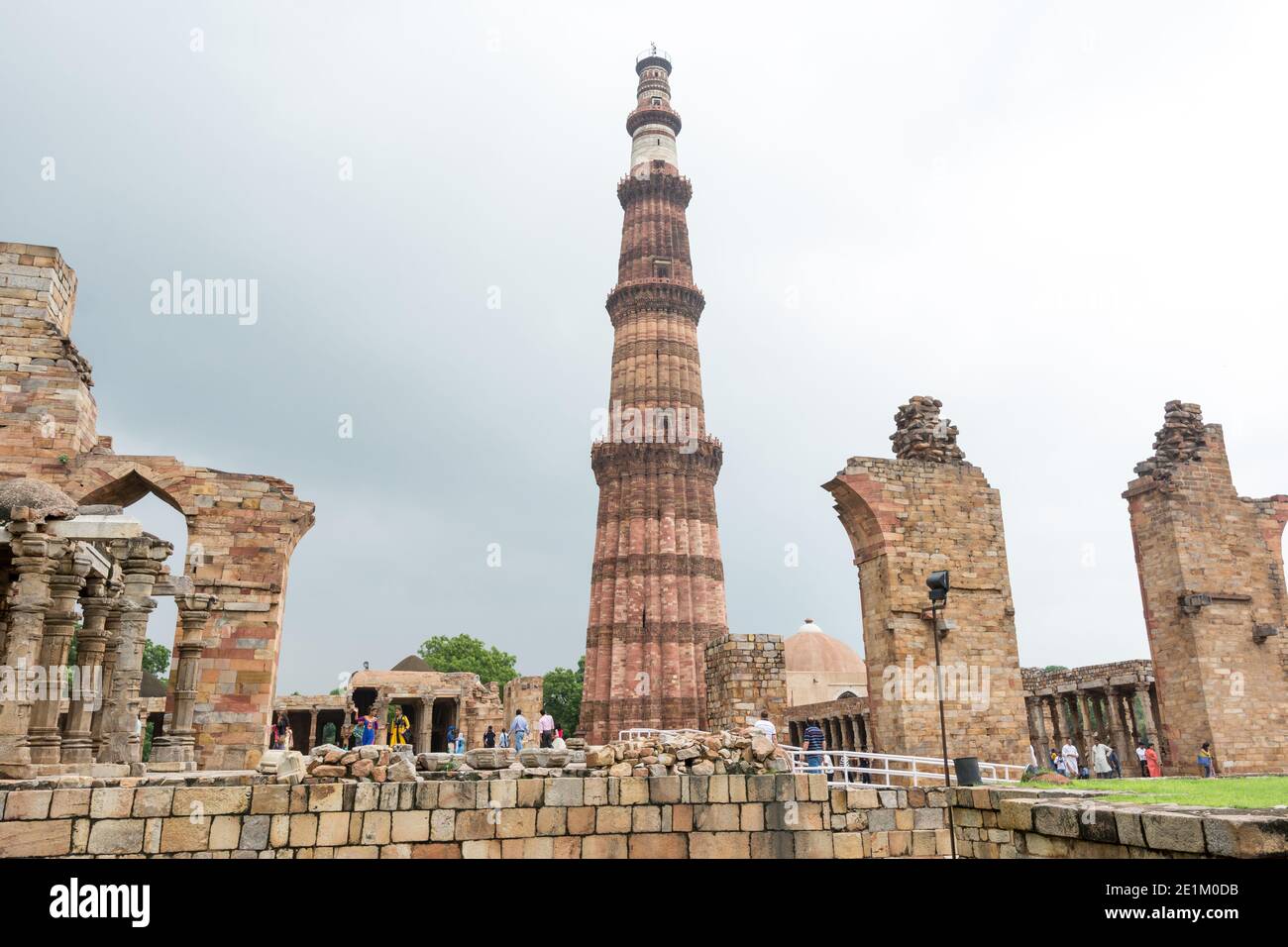 Ruins of Qutub Complex in Delhi, is a UNESCO World Heritage. Qutub ...
