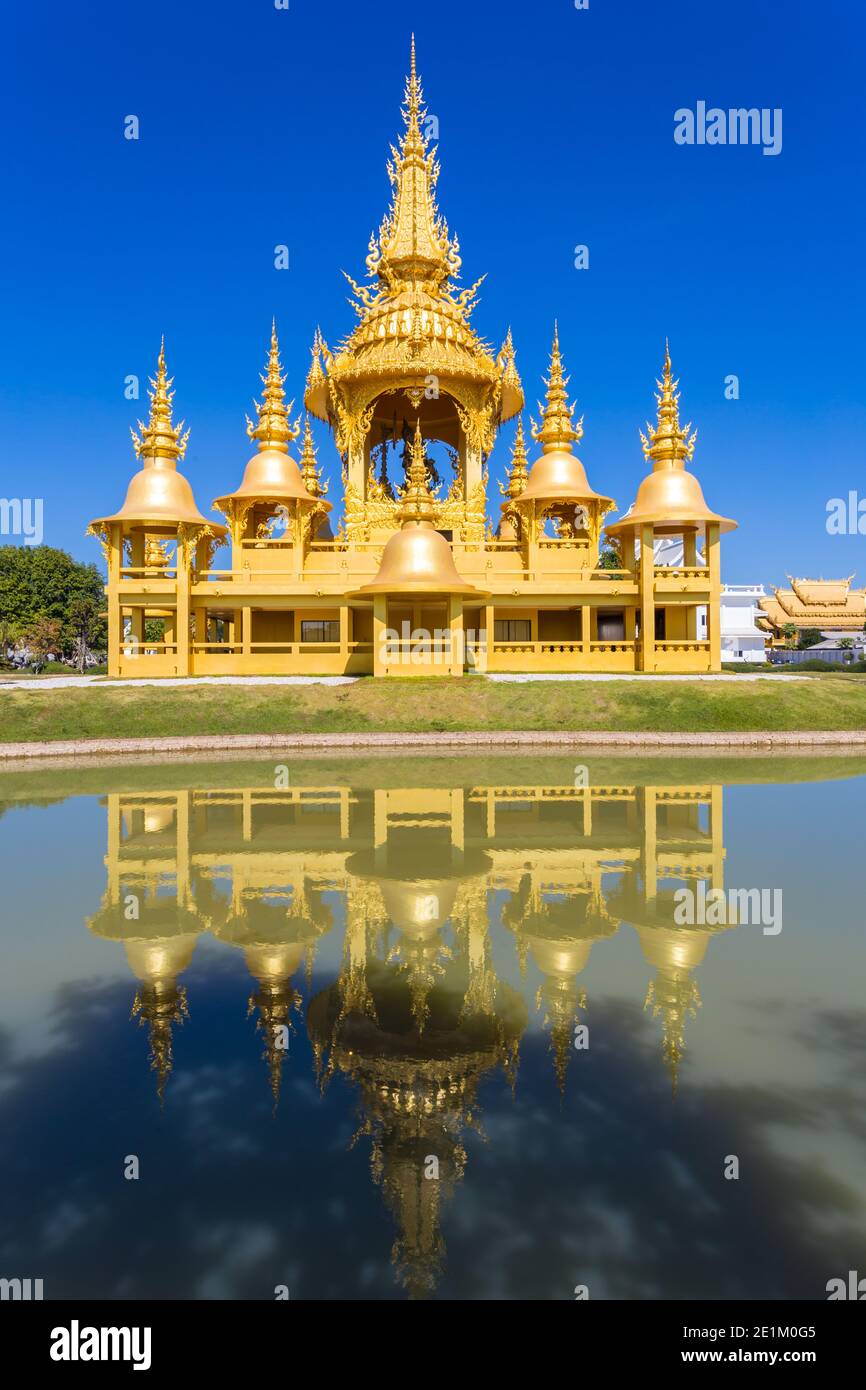 Wat Rong Khun, aka The White Temple, in Chiang Rai, Thailand Stock ...