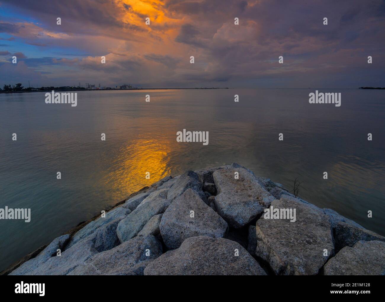 Open sea to Malacca Strait Stock Photo - Alamy