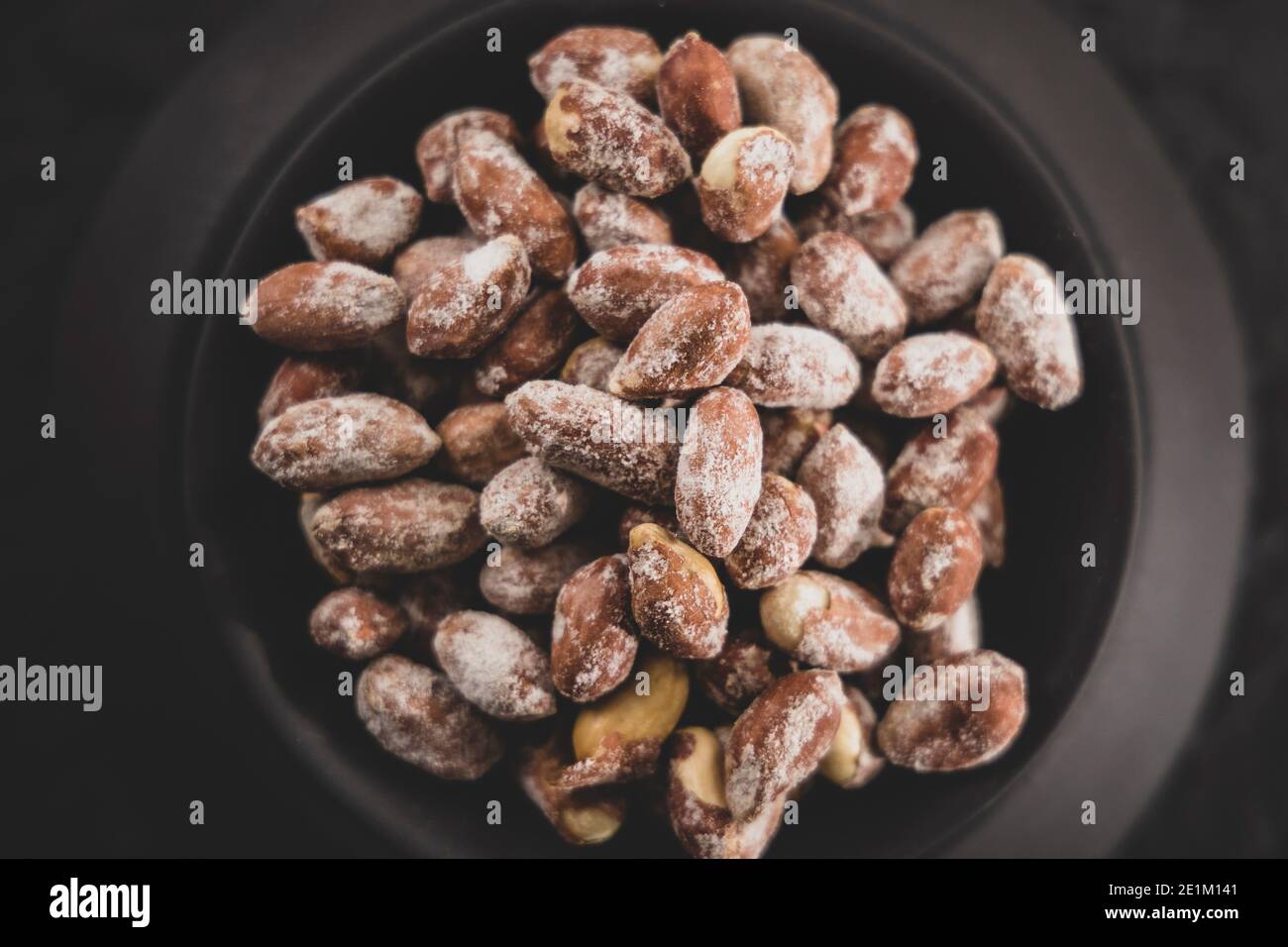 peanuts snack food nutrition healthy vitamins Stock Photo - Alamy