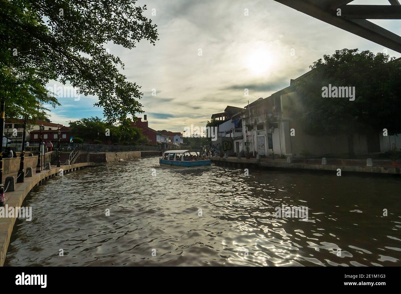 Malacca city of historical located at Malacca State of Malaysia Stock ...