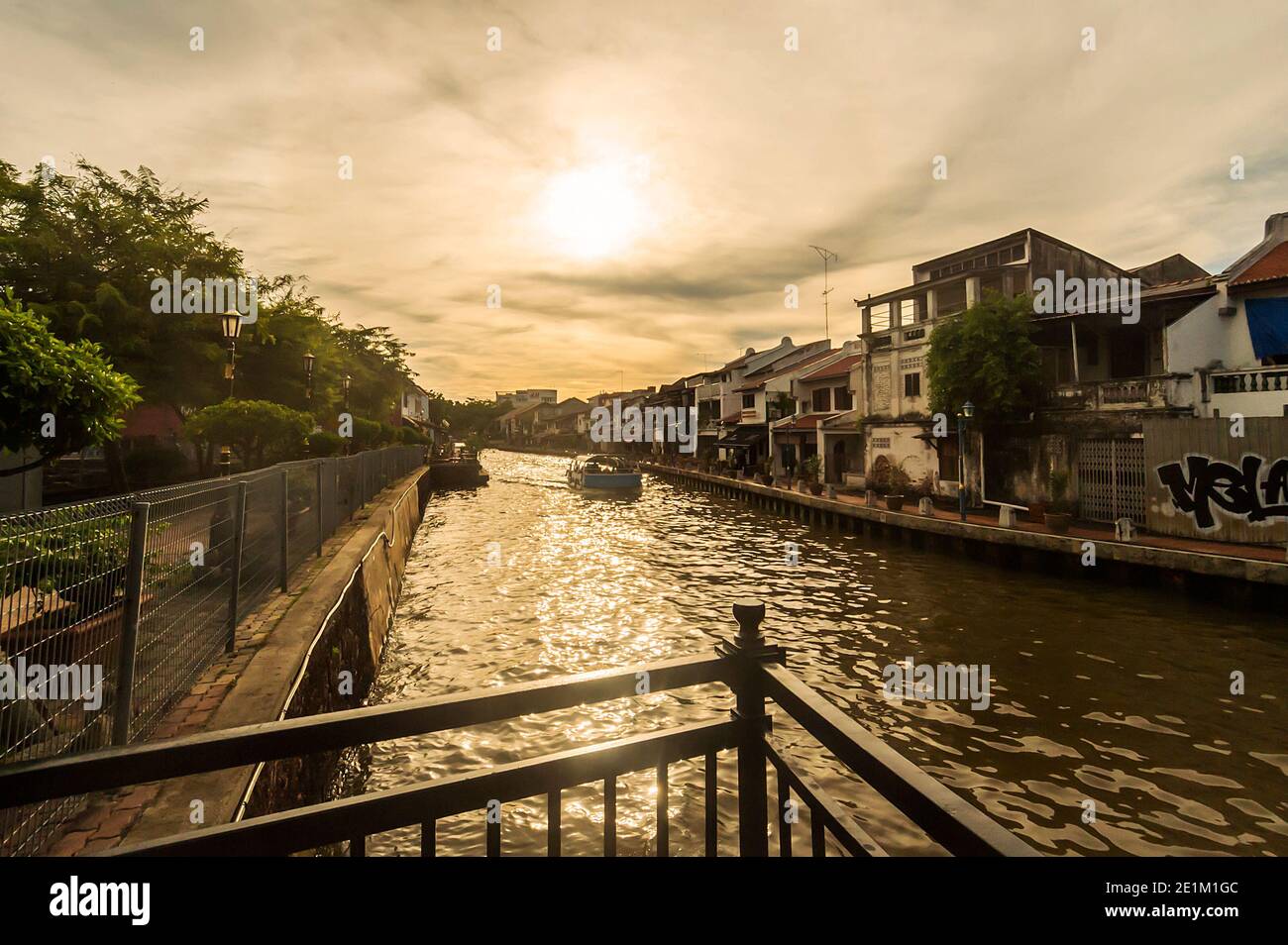 Malacca city of historical located at Malacca State of Malaysia Stock ...
