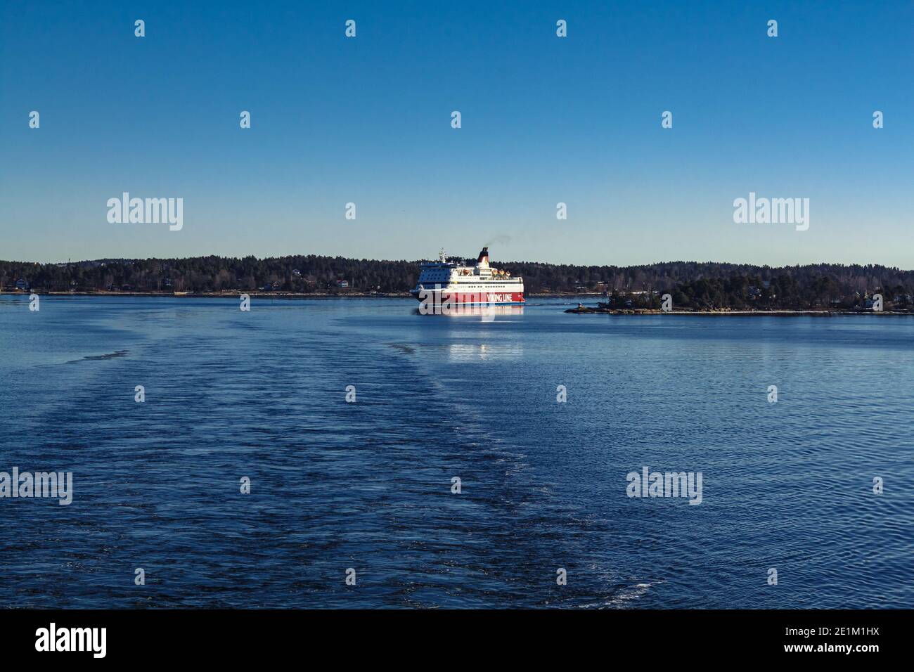 Stockholm ferry fjords hi-res stock photography and images - Alamy