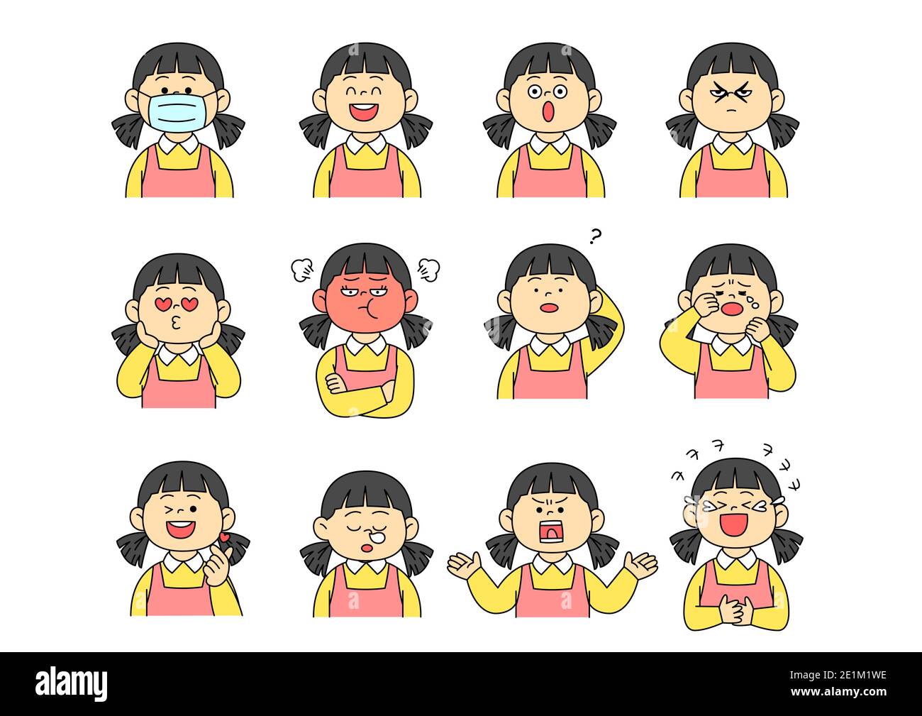 Kawaii mask hi-res stock photography and images - Alamy