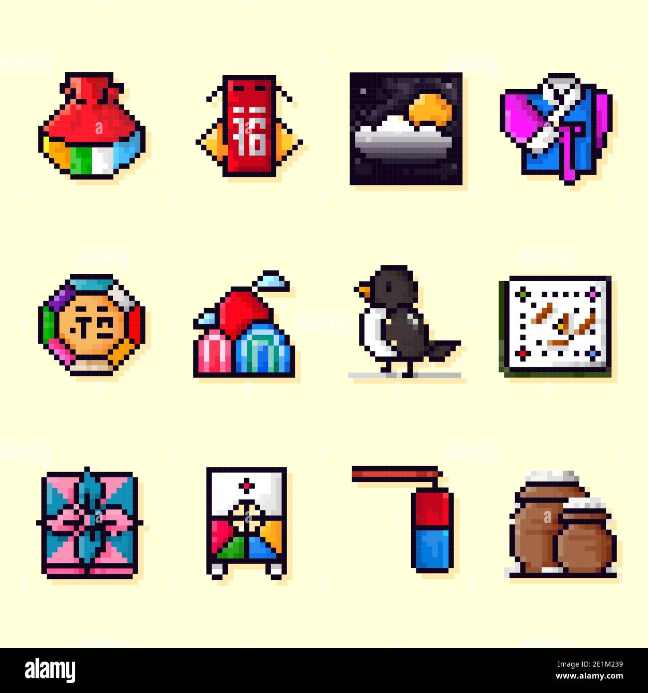 Pixel Game Art High Resolution Stock Photography and Images - Alamy