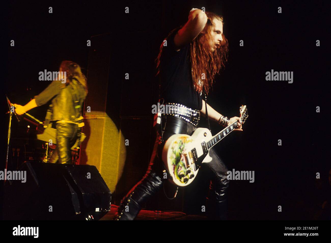 Ricky Warwick from The Almighty live at the Marquee Club. London, March ...