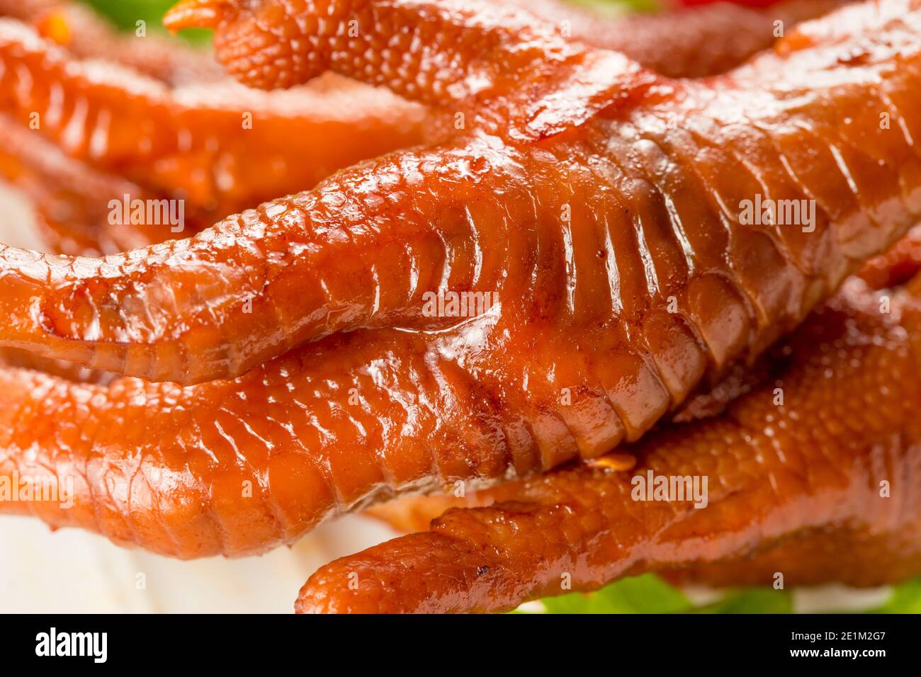 Braised chicken feet hi-res stock photography and images - Alamy