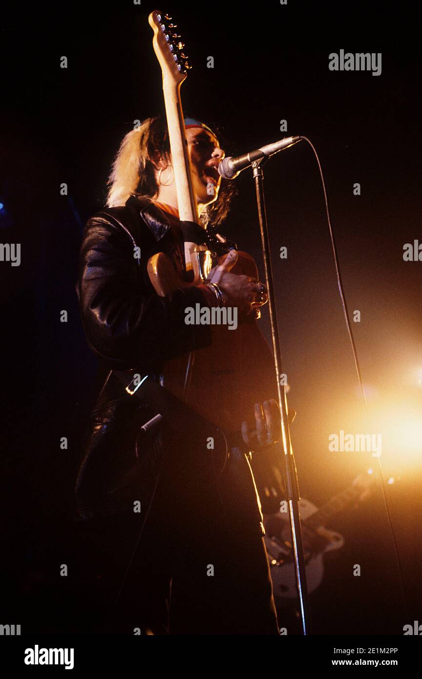 Ian Astbury of The Cult live at Camden Palace. London, September 18 ...