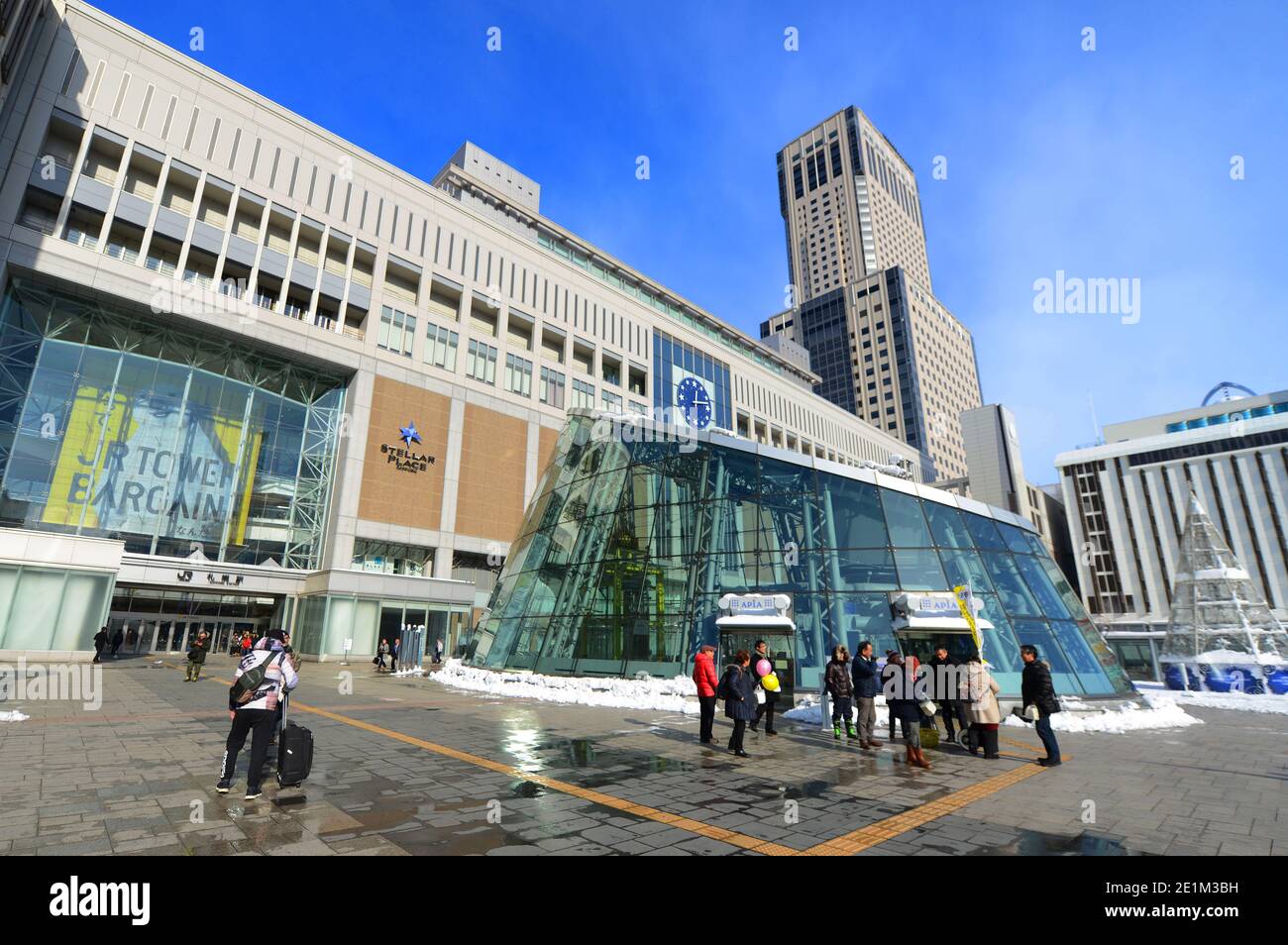 Sapporo railway station Stock Photo - Alamy