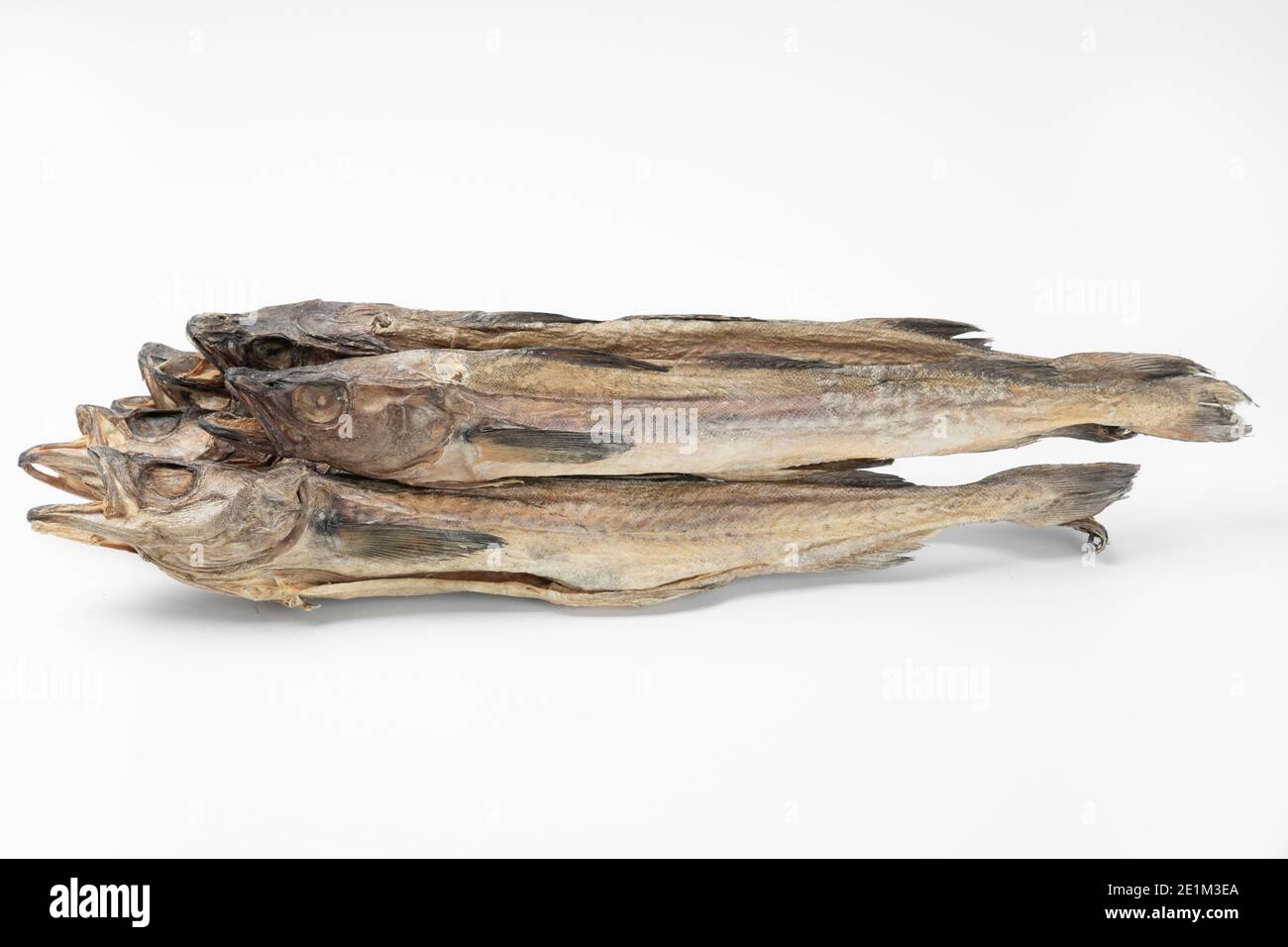 Korean dried fish pollack, Hwangtae Stock Photo - Alamy