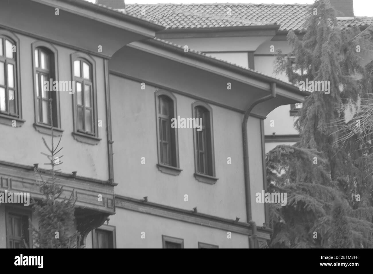 Old turkish architecture Black and White Stock Photos & Images - Alamy