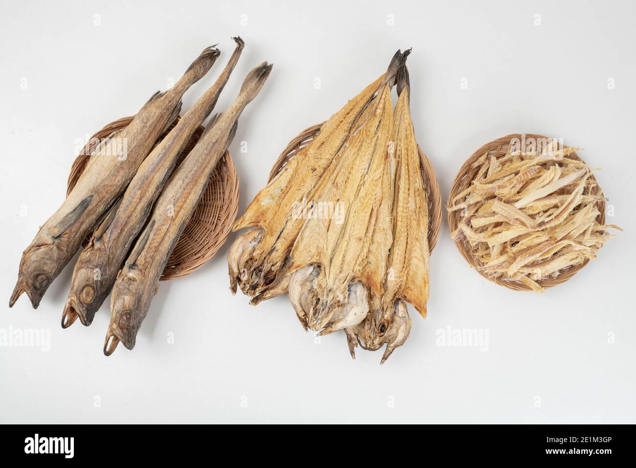 Korean dried fish pollack, Hwangtae Stock Photo - Alamy
