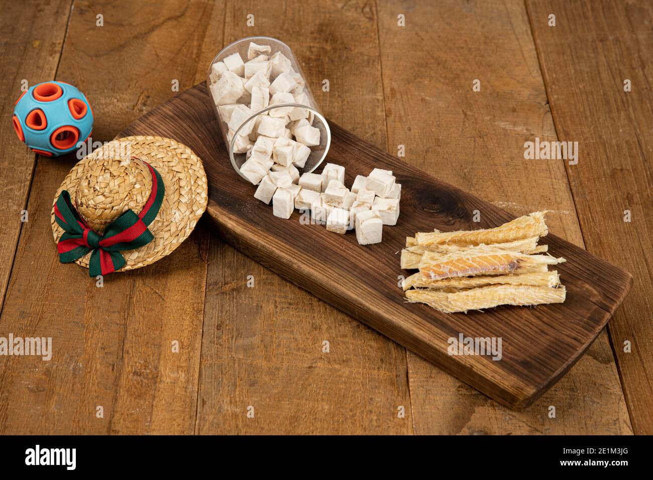 Korean dried fish pollack, Hwangtae Stock Photo - Alamy