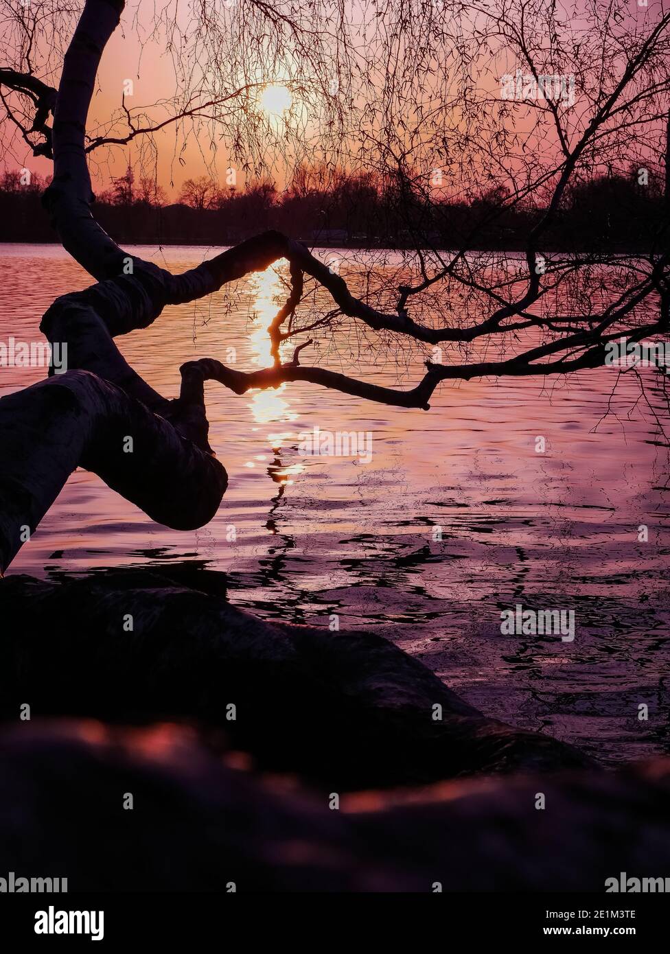 Sunset scenic nature hi-res stock photography and images - Alamy