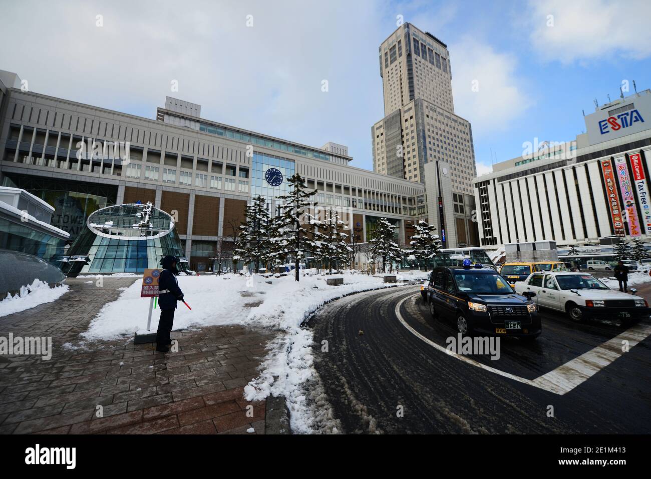 Sapporo railway station Stock Photo - Alamy