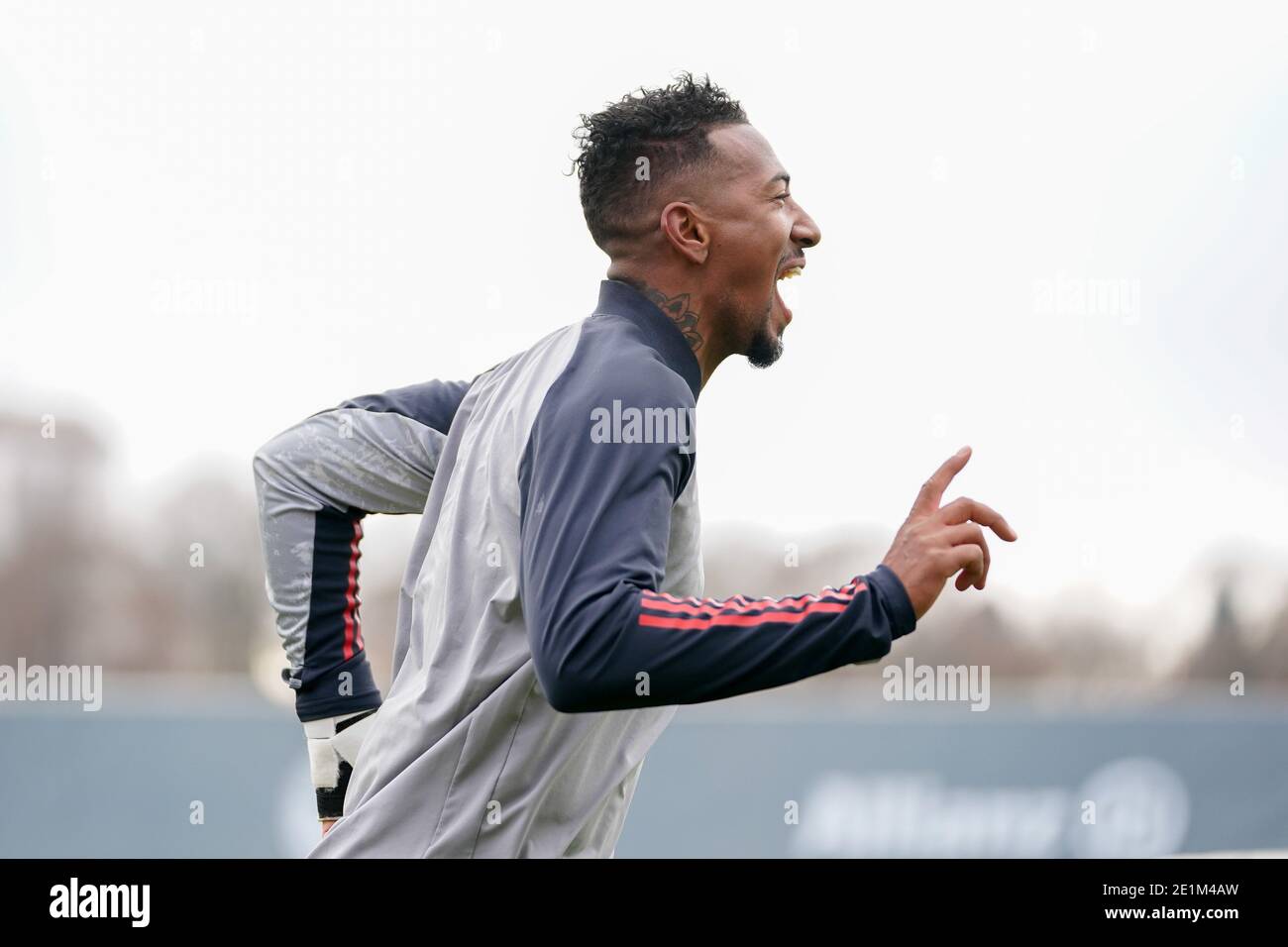 Munich Germany, 24.11.2020, Football: Training FC Bayern Munich: Jerome Boateng (FCB Stock Photo ...