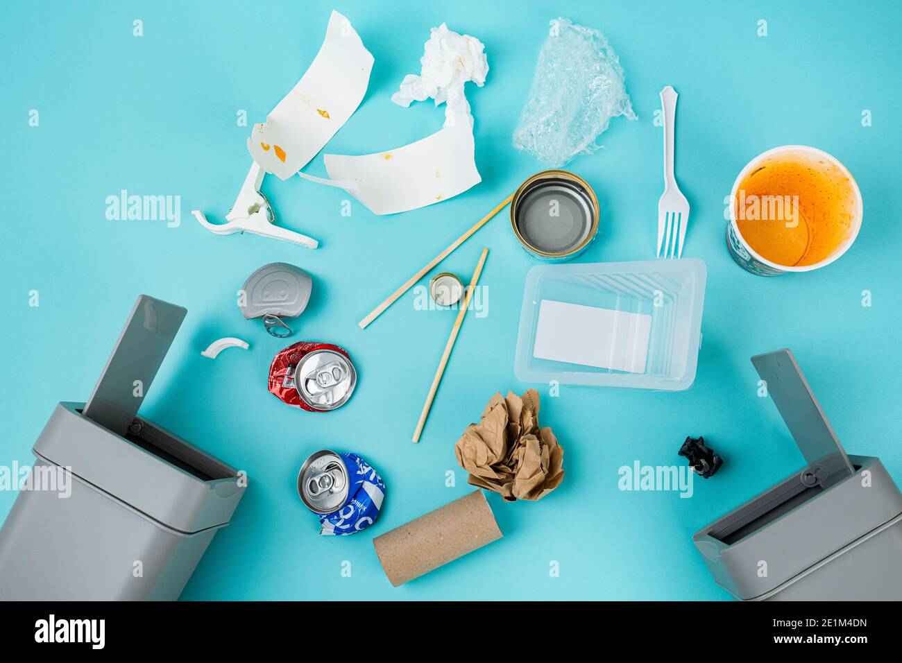 recycle and trash concept Stock Photo - Alamy