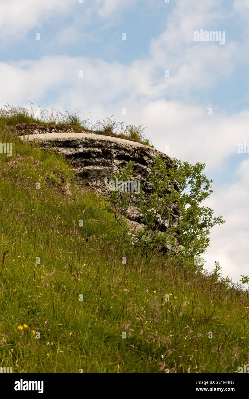 old bunker from 1 world war Stock Photo - Alamy