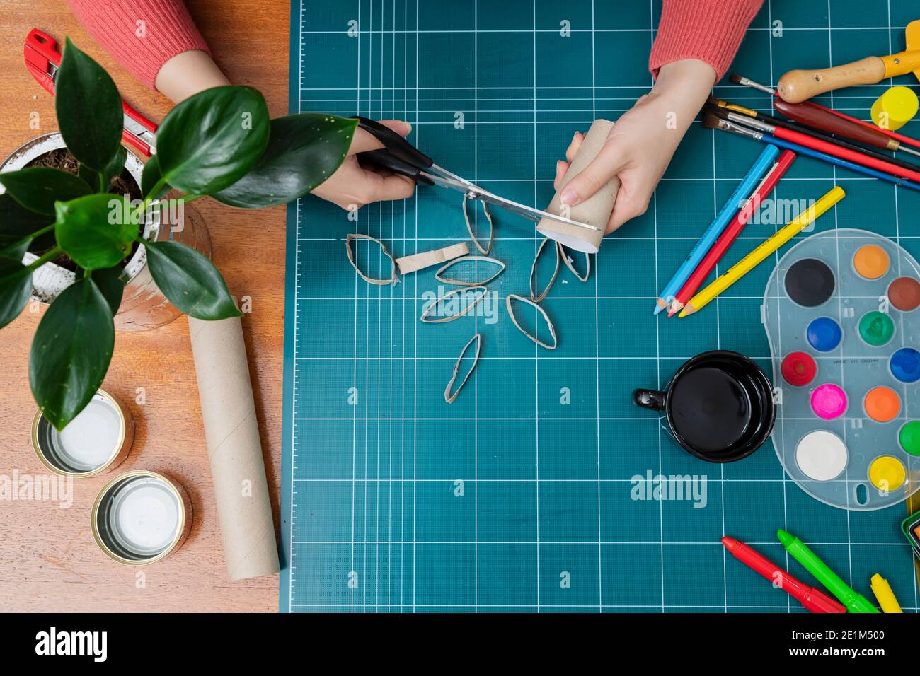 recycle and upcycle for environment Stock Photo - Alamy