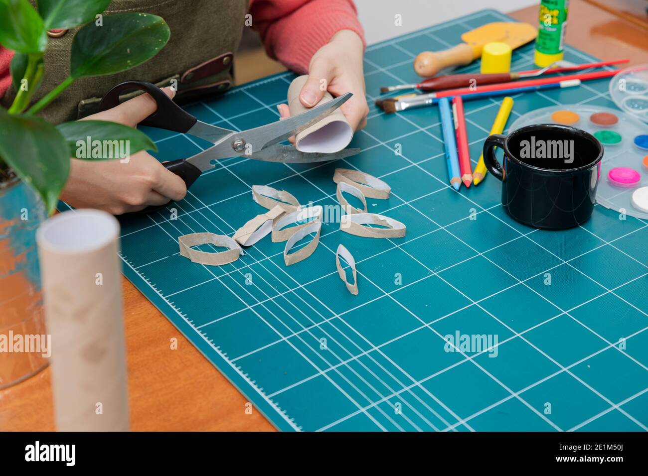 recycle and upcycle for environment Stock Photo - Alamy