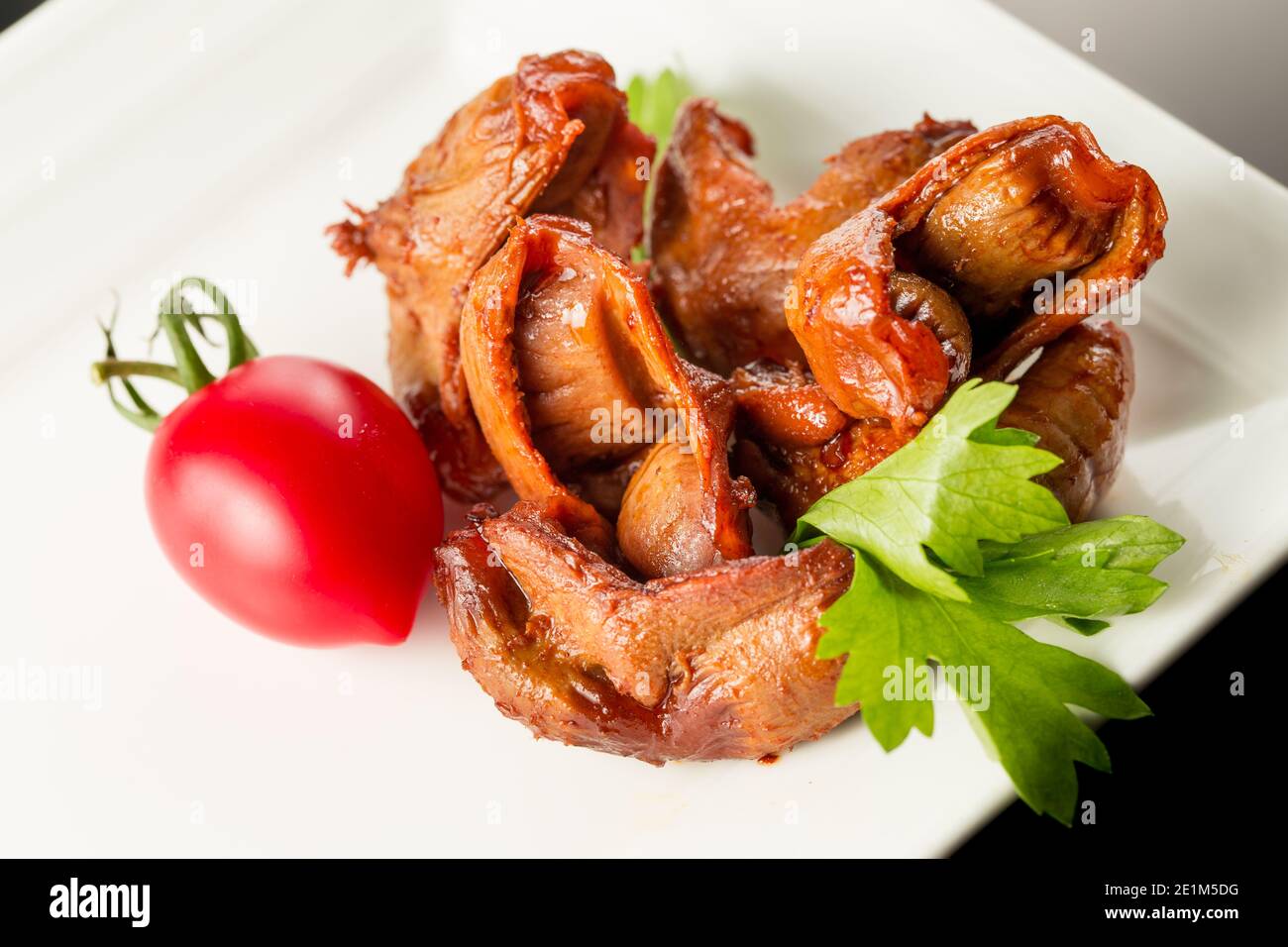 Chicken gizzard stew hi-res stock photography and images - Alamy