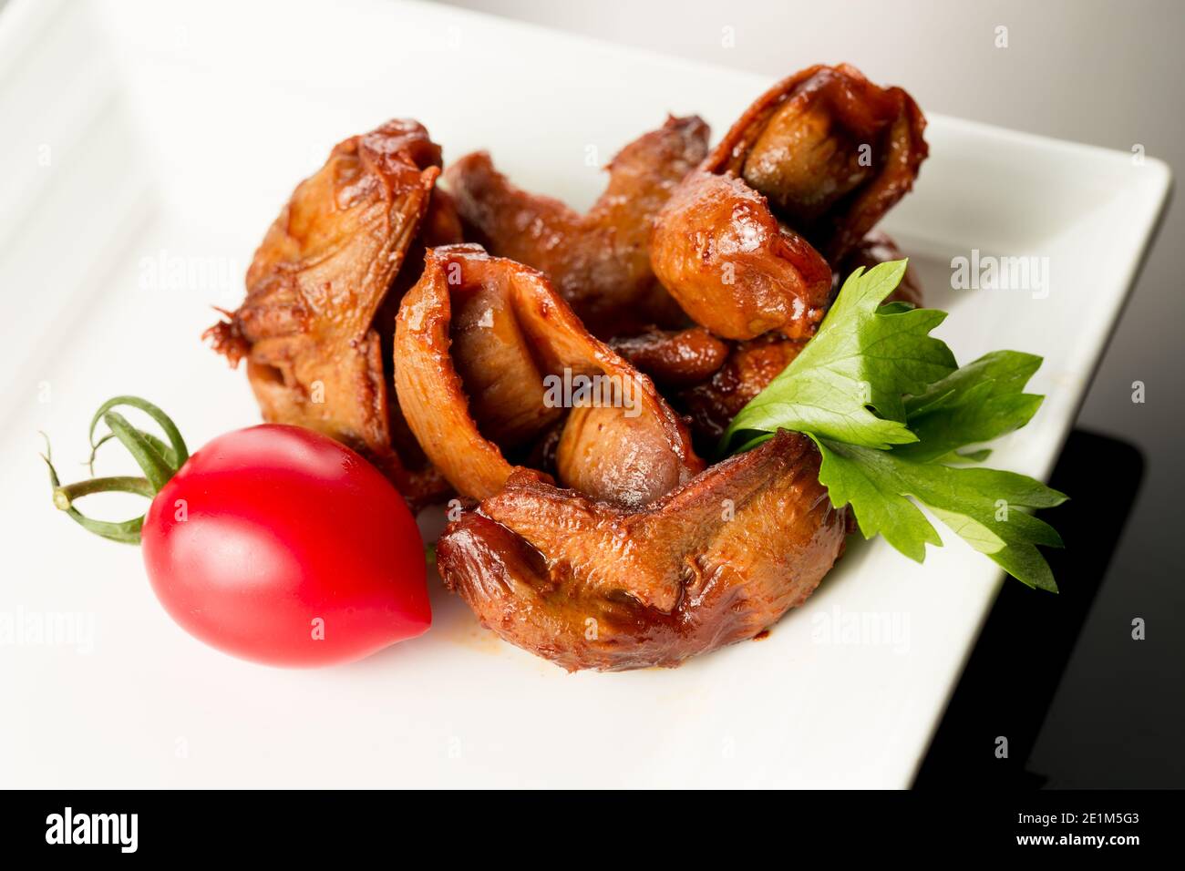 Chicken gizzard stew hi-res stock photography and images - Alamy