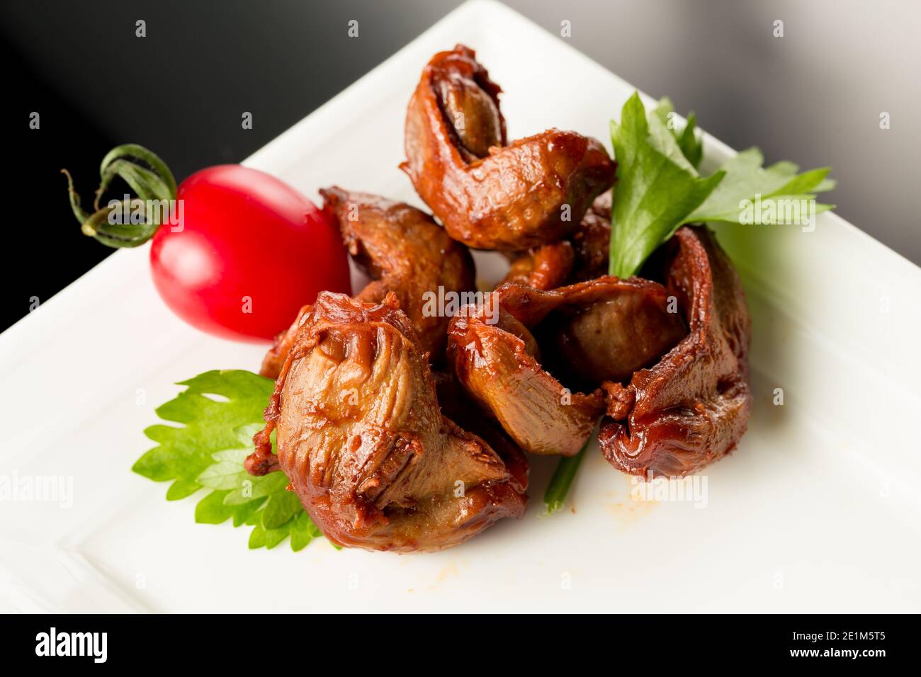 Chicken Gizzard Stew High Resolution Stock Photography and Images - Alamy