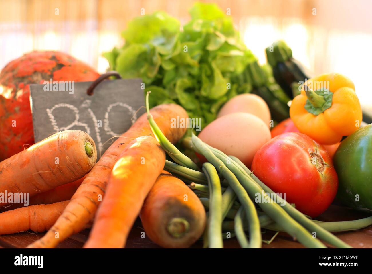 Organic french Vegetables Stock Photo - Alamy