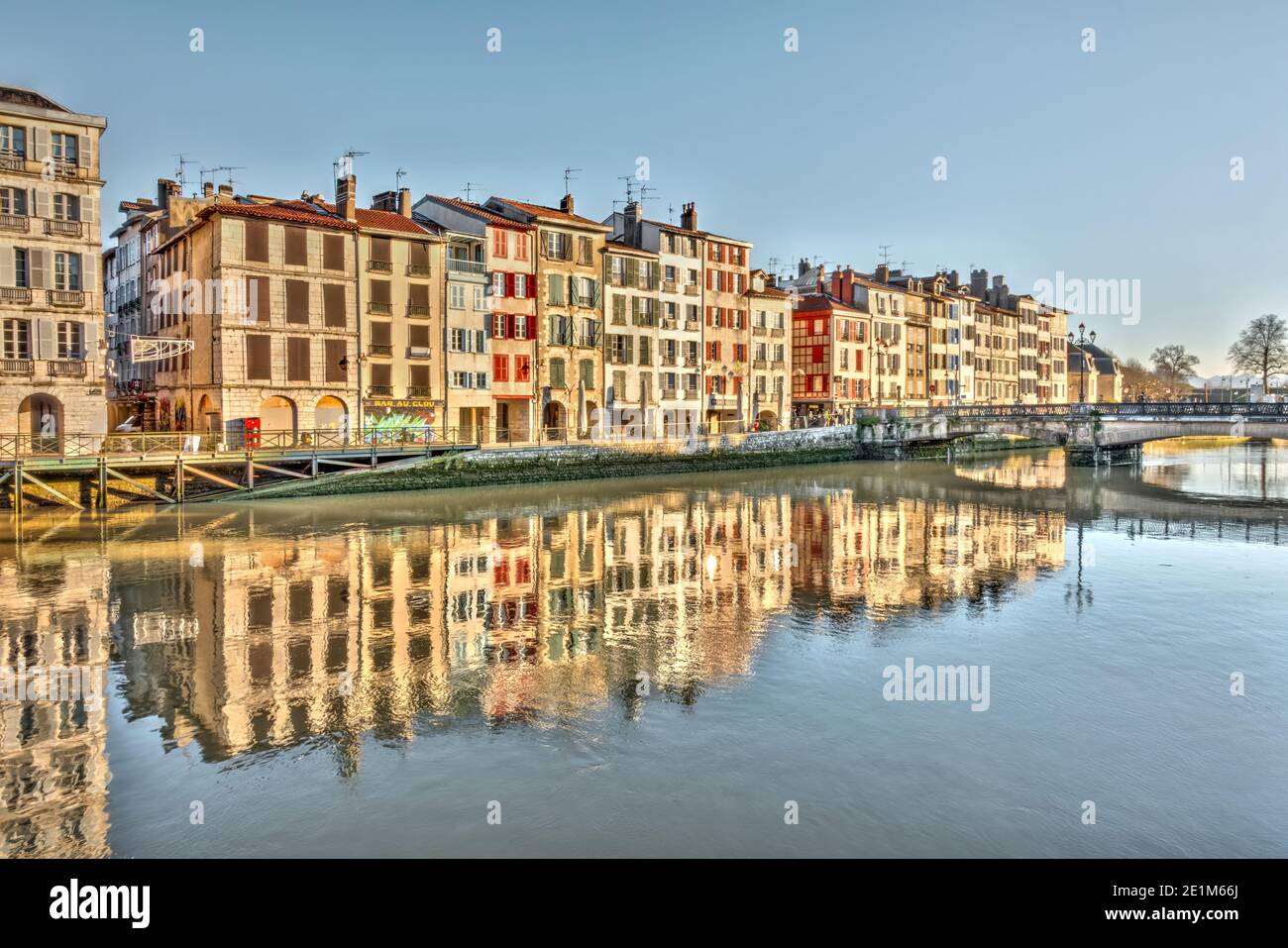 Bayonne landmarks, France, HDR Image Stock Photo - Alamy
